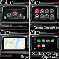 China Mazda MX-5 MX5 FIAT 124 Android auto carplay Box with Mazda origin knob control video interface for sale