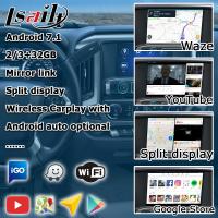 China Android 9.0 navigation box for Chevrolet Silverado video interface with rearview WiFi video mirror link for sale