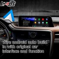 China CE Car Multimedia Navigation System , Android Car Interface Lexus RX350 RX450h 2016-2020 for sale