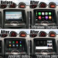 China Seamless Wireless Carplay Android Auto Video Interface Nissan 370z 2010-2020 for sale