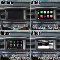 China Wireless Carplay Android Car Navigation Box For Infiniti QX60 JX35 2013-2020 for sale