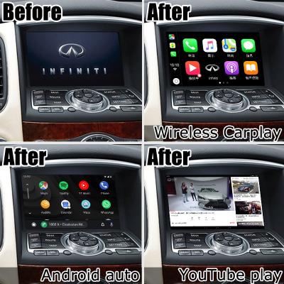 China Android Auto Youtube Play Wireless Carplay Interface For Infiniti QX50 EX35 2013-2017 for sale