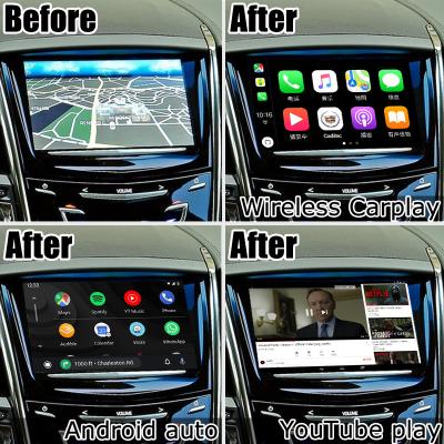 China Durable Multimedia Video Interface Cadillac Ats Seamless Wireless Carplay Cue System for sale