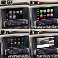 China Carplay interface for GMC Sierra android auto youtube play video interaface by Lsailt Navihome for sale