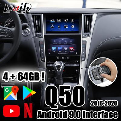 China 4GB PX6 CarPlay&Android Multimedia video interface included Android auto, Netflix for Infiniti 2015.6-20 Q50 Q60 for sale