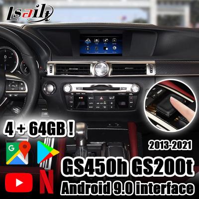 China 4GB Lexus GS Android Video Interface Control by joystick included NetFlix, CarPlay ,Android Auto for GS450h GS200t for sale