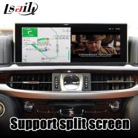 China 4+64GB Lexus Video Interface 6-Core PX6 Processor operate by joystick with NetFlix, YouTube, CarPlay for LX460d LX570 for sale