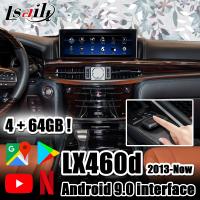 China 4+64GB Lexus Video Interface 6-Core PX6 Processor operate by joystick with NetFlix, YouTube, CarPlay for LX460d LX570 for sale