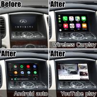 China Infiniti QX50 / EX EX35 EX37 Car android 13 System interface box With carplay android auto Display Lsailt for sale