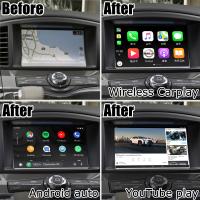 China Nissan Elgrand Quest E52 Android 13 video interface Box carplay android auto module 8+128 for sale