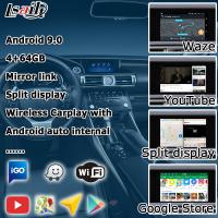 China Android auto carplay box Lexus IS200t IS300h knob mouse control waze youtube Google play for sale