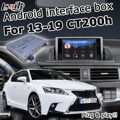 China Lexus CT200h 2011-2019 Car Navigation Box 3GB RAM fast speed video interface carplay android auto for sale