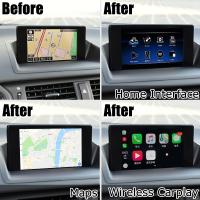 China Lexus CT200h 2011-2019 Car Navigation Box 3GB RAM fast speed video interface carplay android auto for sale