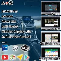 China Lexus NX200t NX300h GPS Navigation Box knob touchpad control waze youtube carplay android auto for sale