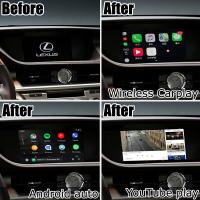 China ES250 ES350 ES300h Lexus Video Interface Android auto carplay Navigation Box optional carplay and android auto for sale