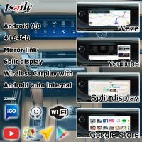 China Lexus LC500 LC500h GPS Navigation Box video interface wireless carplay and android auto youtube Google play for sale
