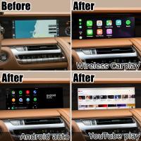 China Lexus LC500 LC500h GPS Navigation Box video interface wireless carplay and android auto youtube Google play for sale