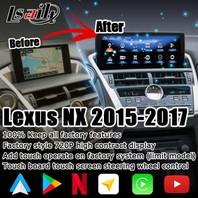 China Lexus NX200t 10.25 Touch Screen upgrade Hexa Processor Android Auto Wireless Carplay for sale