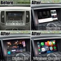China GPS Navigation NISSAN Multimedia Interface Android Carplay 1.8G For Infiniti G37 G25 Navihome for sale