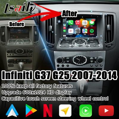China GPS Navigation NISSAN Multimedia Interface Android Carplay 1.8G For Infiniti G37 G25 Navihome for sale