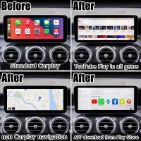 China Android 10 Multimedia Video Interface 4GB RAM AI Box Sgs For Mercedes with Carplay for sale
