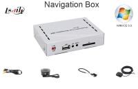 China BMW Mercedes Benz Auto Car Navigation Box with Bluetooth , Dual Track CD Stereo Sound for sale