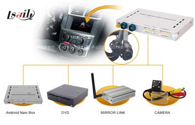 China Car Auto Audio Video Multimedia Video Interface GPS Navigation Box 1.2GHZ Android4.2 for sale