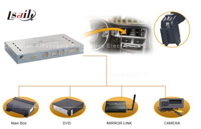 China All In One NISSAN Multimedia Interface Car Navigation Box 256MB RAM For A4l A5 Q5 for sale