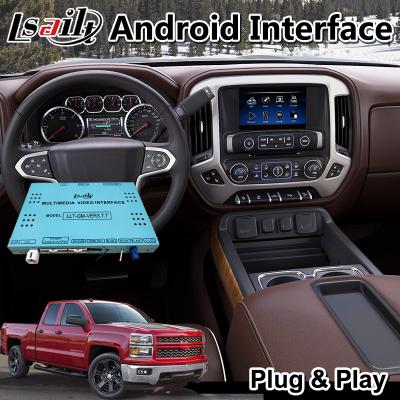 China Lsailt Android Carplay Multimedia Interface for 2014-2019 Chevrolet Silverado 1500 2500 3500 Mylink System for sale