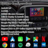 China Lsailt Android Navigation Multimedia Interface for 2014-2019 Chevrolet Silverado 1500 2500 3500 Mylink System for sale