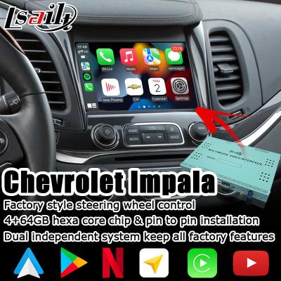 China 4+64GB Chevrolet Impala Android Navigation Box carplay android auto Mirror Link real time Navigation for sale