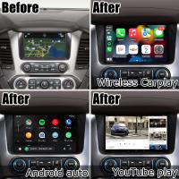 China Android auto carplay box interface for Chevrolet Suburban Tahoe with rearview WiFi video for sale