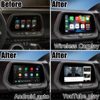 China 4+64GB Android Auto carplay Video Interface Voice Control For Chevrolet Camaro 2016-2019 for sale