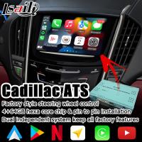 China Wireless carplay Android auto navigation box video interface for Cadillac ATS video for sale