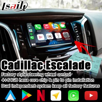 China Android auto wireless carplay navigation box video interface for Cadillac Escalade for sale