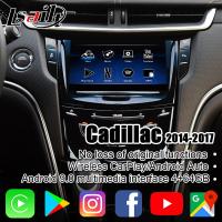 China 4GB Multimedia Video Interface for Cadillac ATS XTS SRX with Wireless CarPlay , Google Map, Waze, PX6 RK3399 for sale