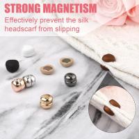 China 8PCS Pinless Magnetic Safety Pins For Cloth Hijab Scarf Head Scarf for sale