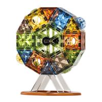 China 116PCS 3D Diamond Magnetic Building Blocks Set For Kids Educational Toys for sale