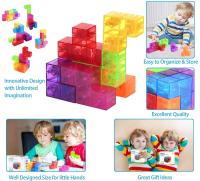 China 3D Magnetic Rubik'S Cube Magnetic Puzzle Cubes Set Of 7 Multi Shapes For Kids for sale