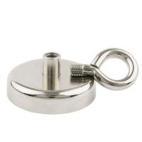 China N52 Strong Magnetic Iron Metal Circular Closed Magnetic Hooks for sale