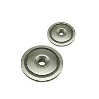 China High Quality Neodymium NdFeB Magnet With Counter Bore Type B Magnet Pot N52 for sale
