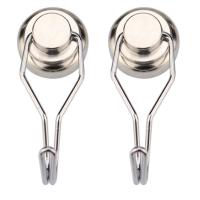 China High Durability Swivel Magnetic Tool Hooks Magnetic Kitchen Hooks Rustproof for sale