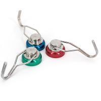 China High Strength Magnetic Wreath Hook Magnetic Plant Hooks Corrosion Resistance for sale