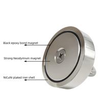 China 1000 Gauss Magnetic Neodymium Fishing Magnet With Eyebolt For Salvage for sale