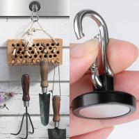 China Durable Rust Resistant Carabiner Magnetic Hook Swivel Magnetic Wall Hanger for sale