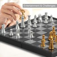 China Premium Portable Magnetic Induction Chess  Armory Chess Set Lightweight for sale