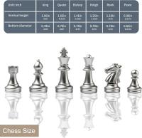 China Premium Portable Magnetic Induction Chess  Armory Chess Set Lightweight for sale