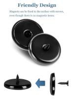 China Customized Countersunk Neodymium Magnets With Screw Hole Eco Friendly for sale