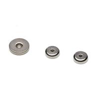 China Round Shape Strong Neodymium Cup Magnet Tool Holder With Straight Hole for sale