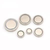 China Strong Magnetic Hook NdFeB Non Marking Magnetic Suction Cup Nickel Plating for sale